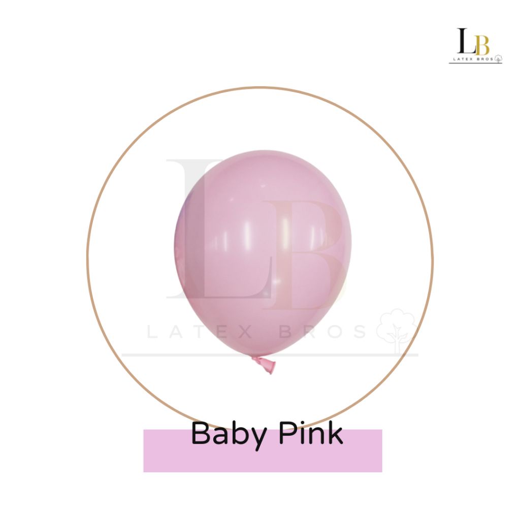 12 Inch High Quality 3.2g Matte Latex Balloon (100 pieces/pack) - Latex ...